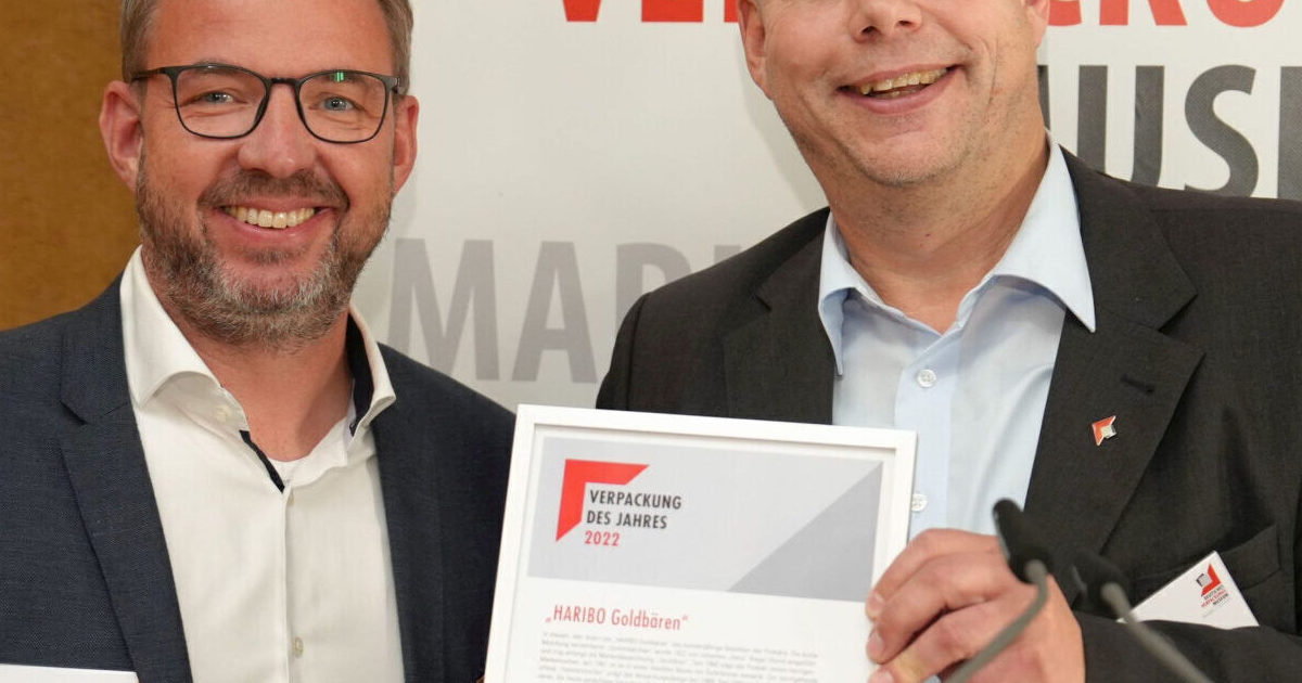 Auszeichnung "Verpackung des Jahres" - Pressemitteilung - HARIBO