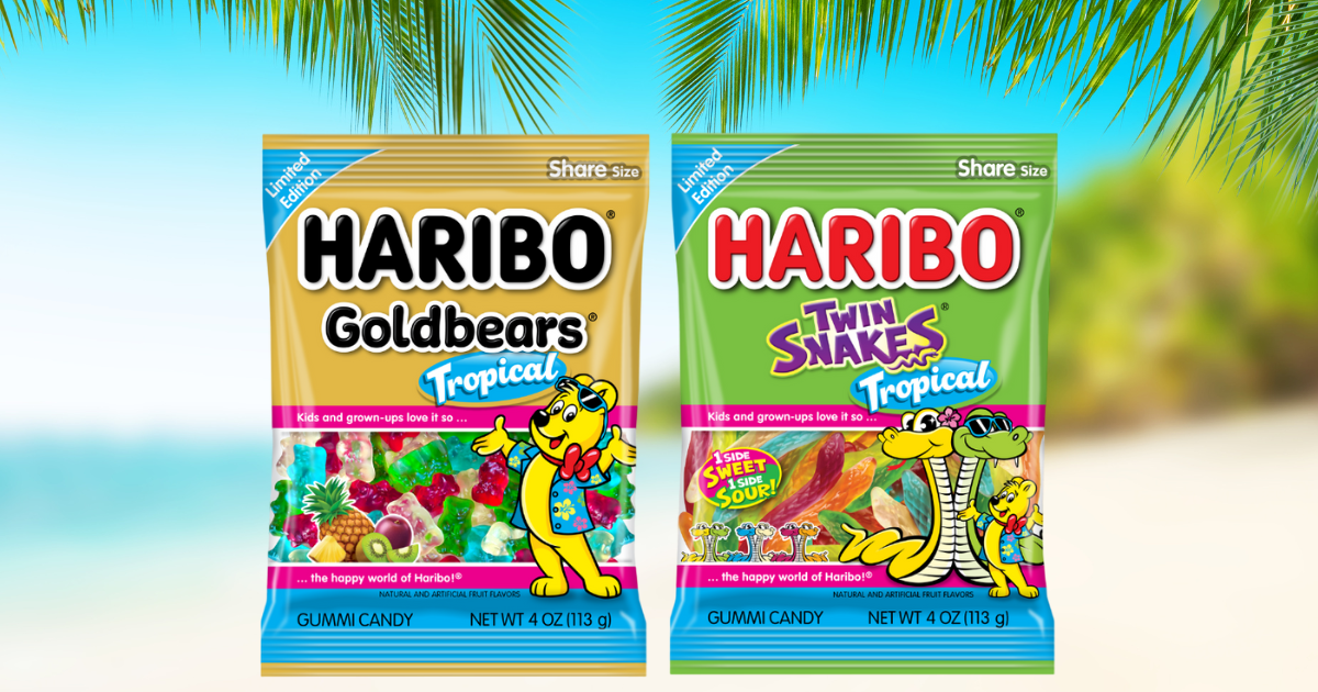 HARIBO Brings a Taste of the Tropics with New Goldbears… - HARIBO