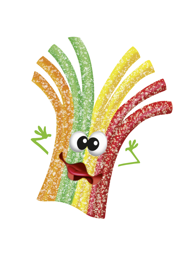 Z!NG Rainbow Strips – HARIBO