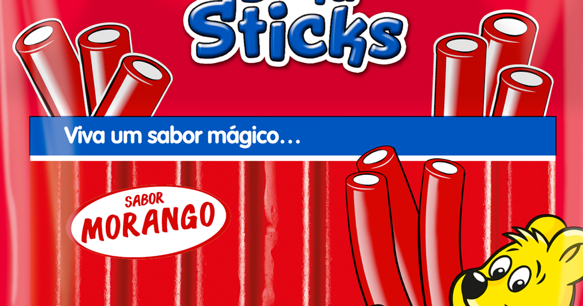 HARIBO Balla-Sticks Morango