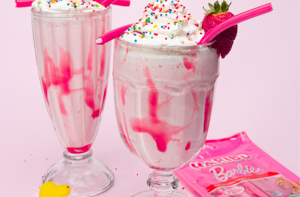 Milkshake de Morango Haribo