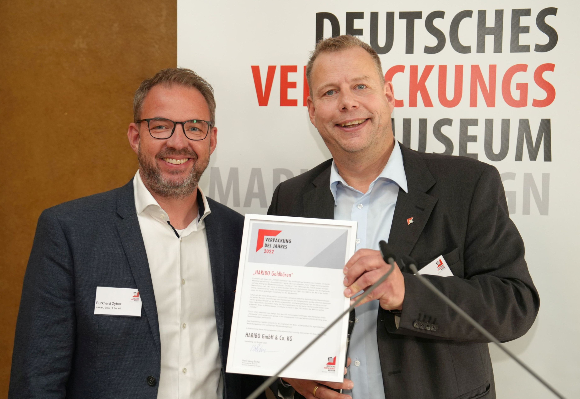 Auszeichnung "Verpackung des Jahres" - Pressemitteilung - HARIBO